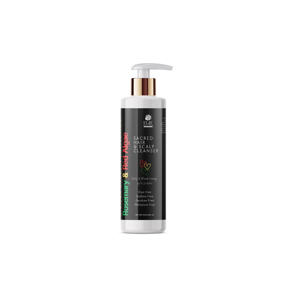 Sacred Rosemary & Red Algae Scalp Cleansing Shampoo- African Goddess C ...